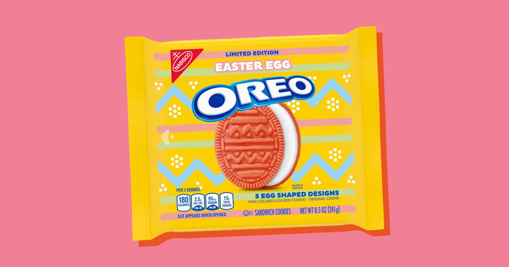 Oreo Returns Pink Easter Egg Cookies For Spring 2020