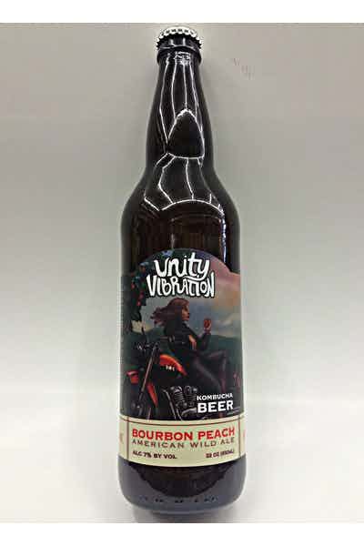 Unity Vibration + Bourbon Peach Kombucha Beer