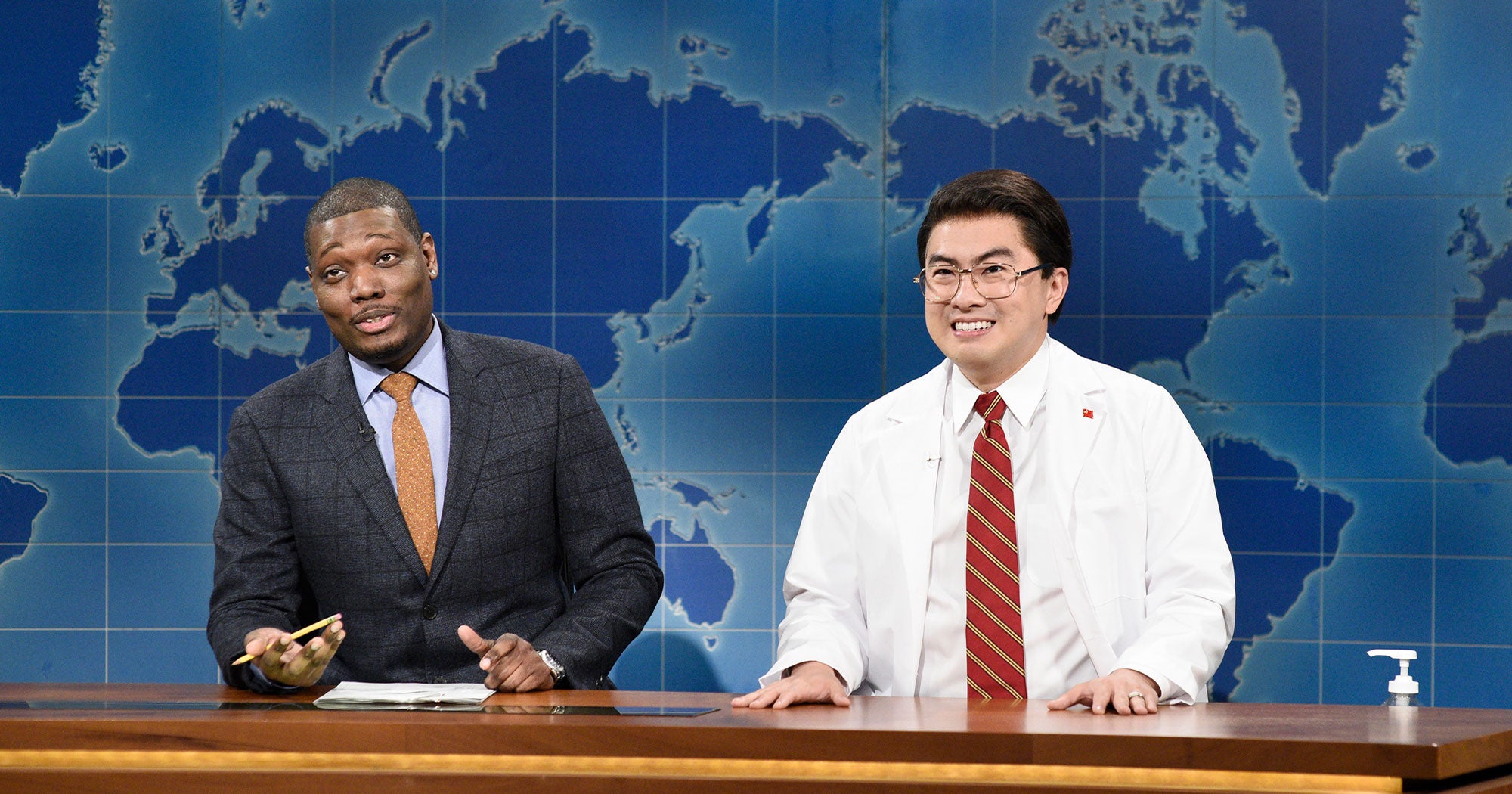 Coronavirus SNL Weekend Update, Bowen Yang As Chen Biao