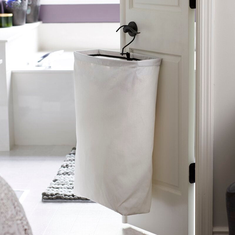 Joss & Main + Hanging Hamper Laundry Bag with Trim