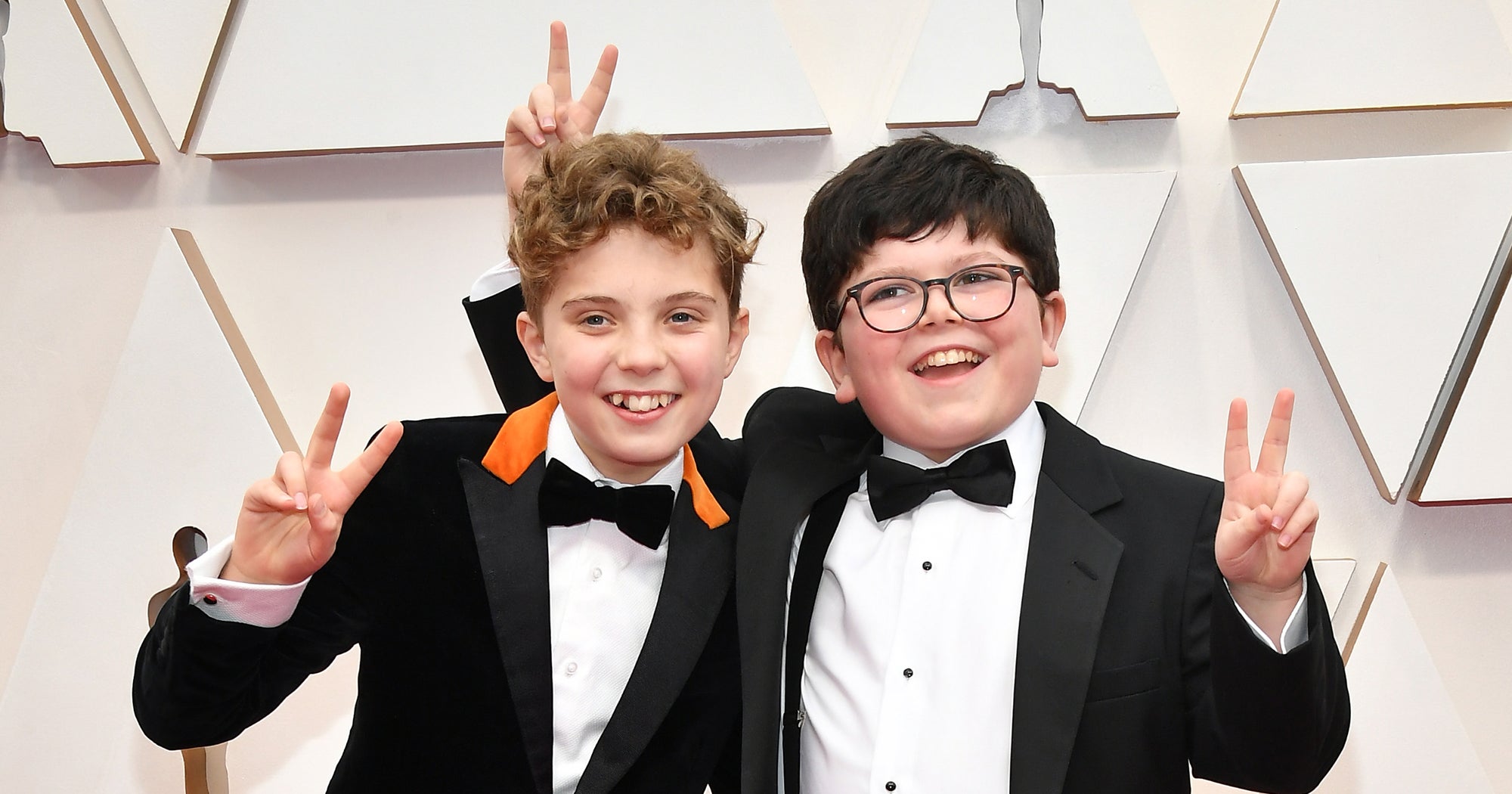 Jojo Rabbit Boys Had The Best Time On Oscars Red Carpet