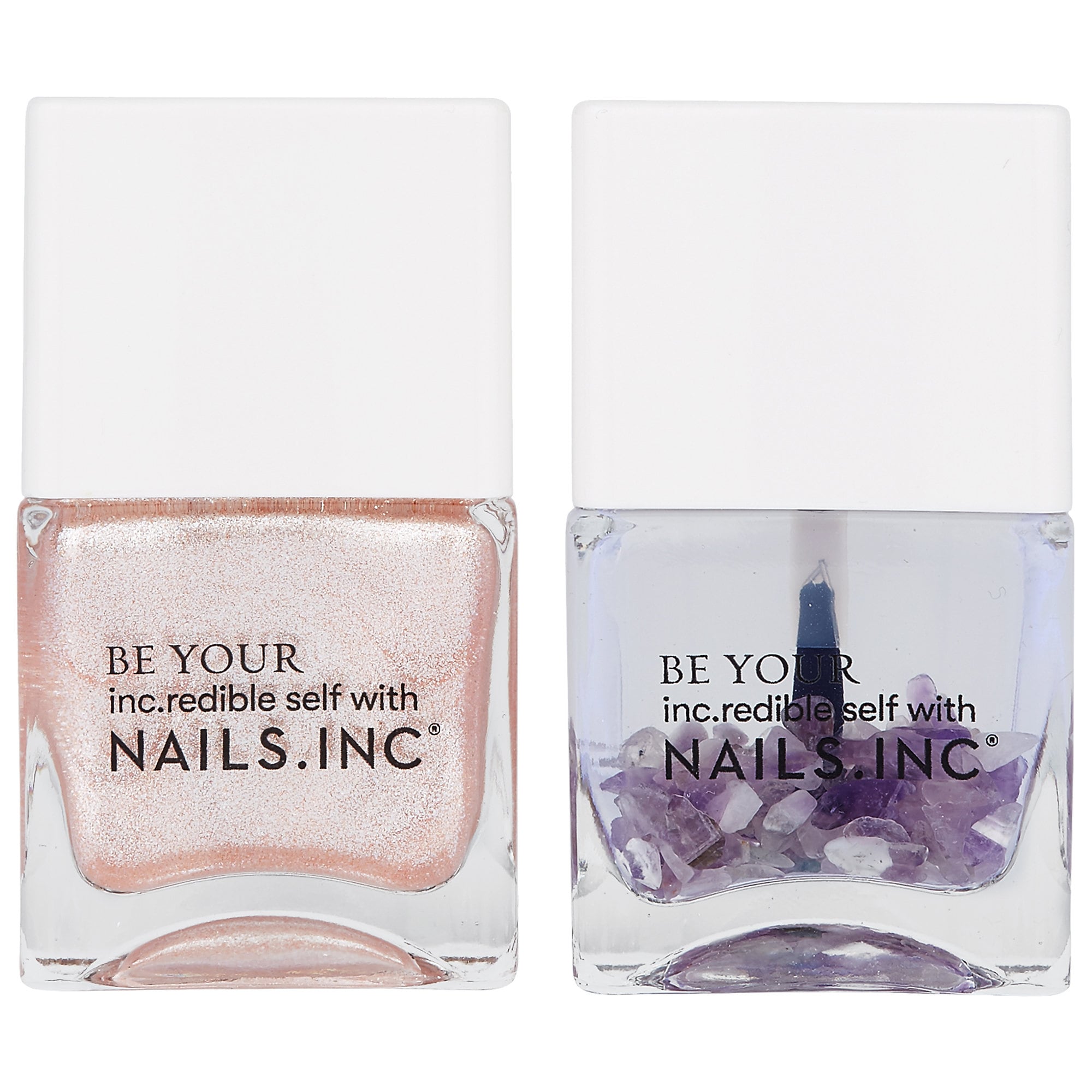 Nails Inc. + Crystals Made Me Do It Nail Polish Duo