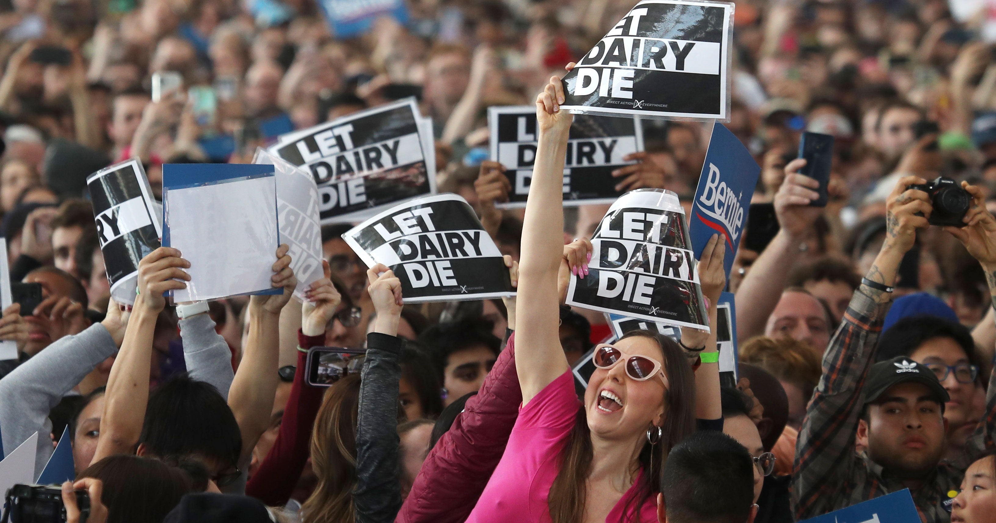Who Are The Topless Milk Protestors At Bernie Rally?