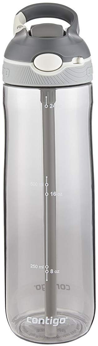 Contigo + AUTOSPOUT Straw Ashland Water Bottle, 24oz