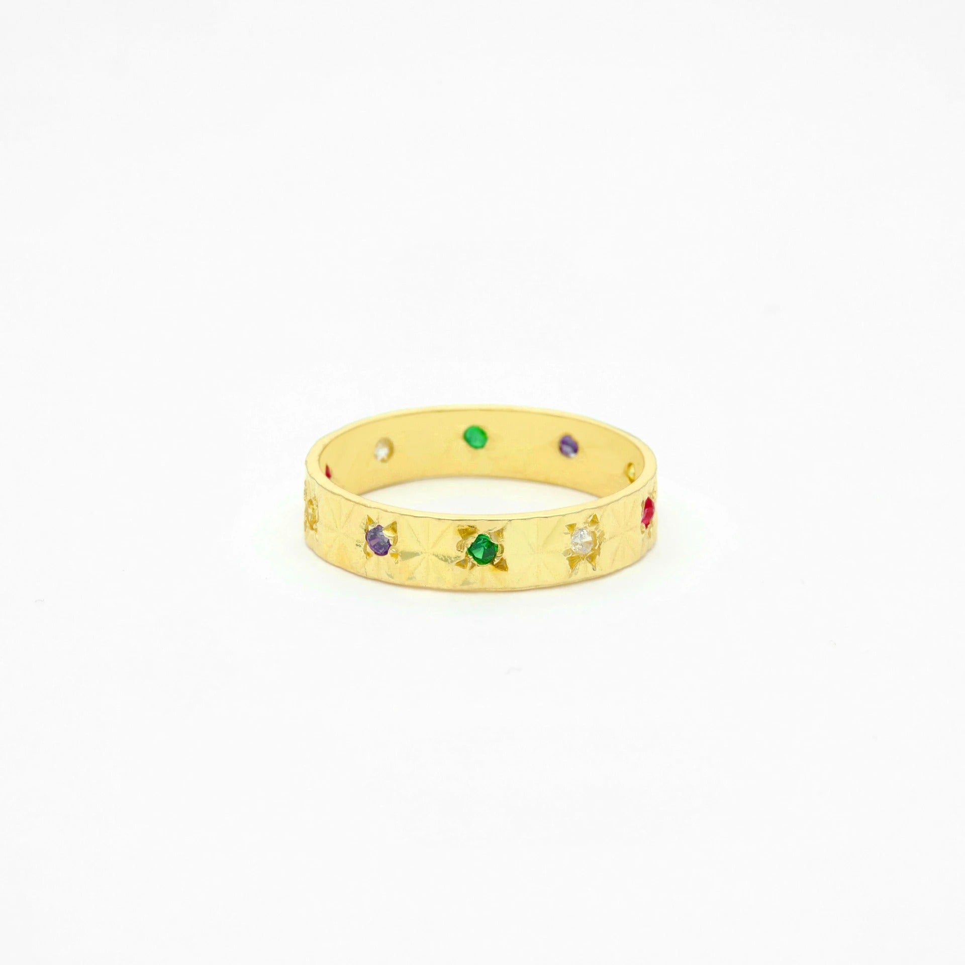 Wolf & Gypsy + Multi Stone Ring