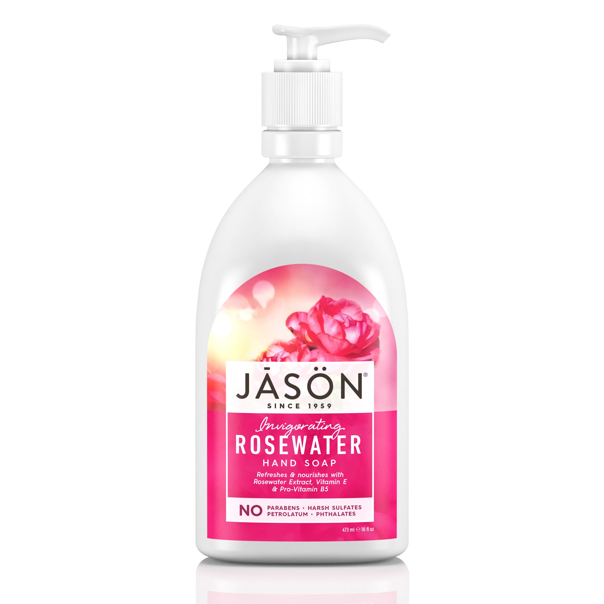 Jāsön + Invigorating Rosewater Hand Soap