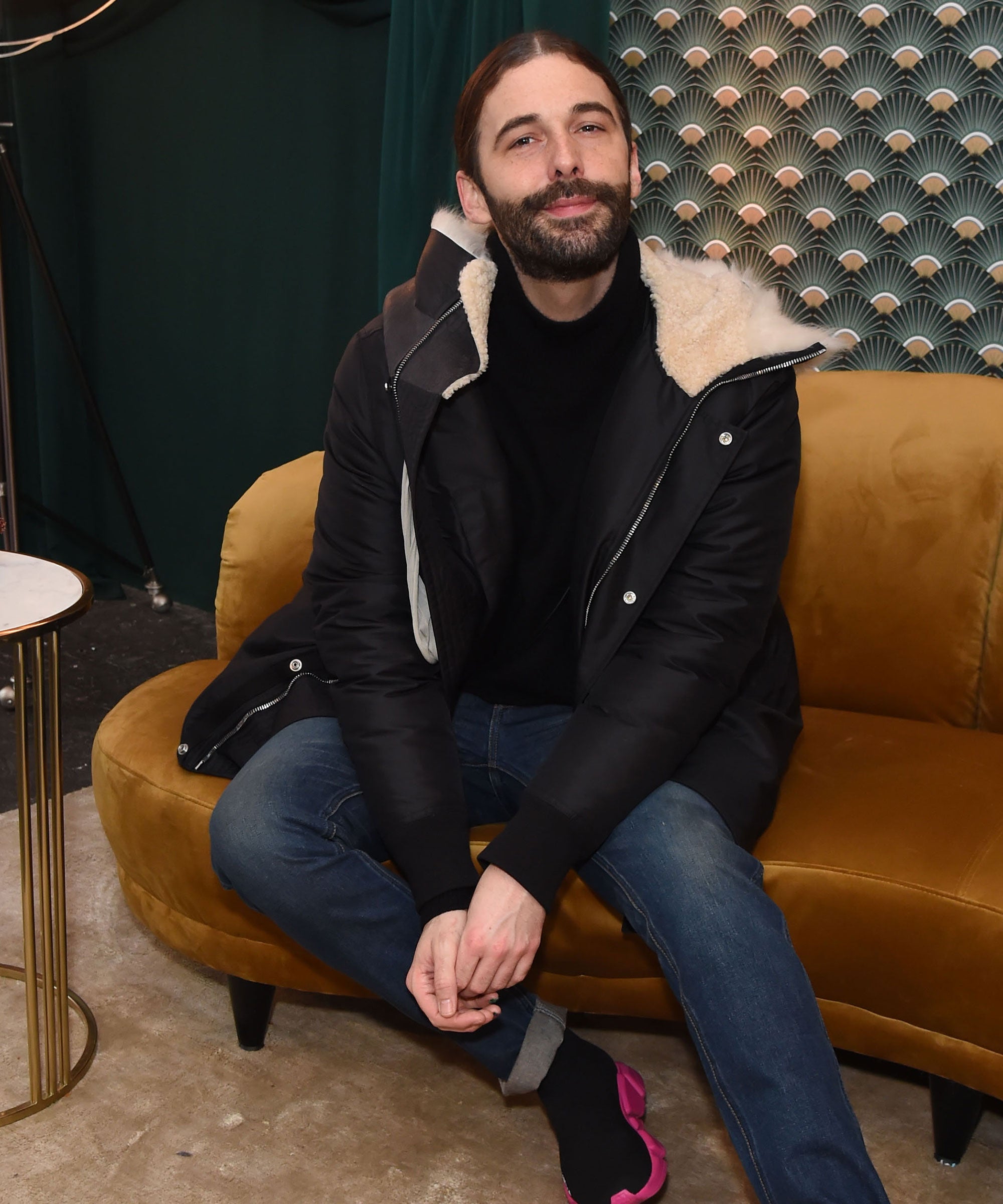 Jonathan Van Ness Shaved Off His Mustache And Looks