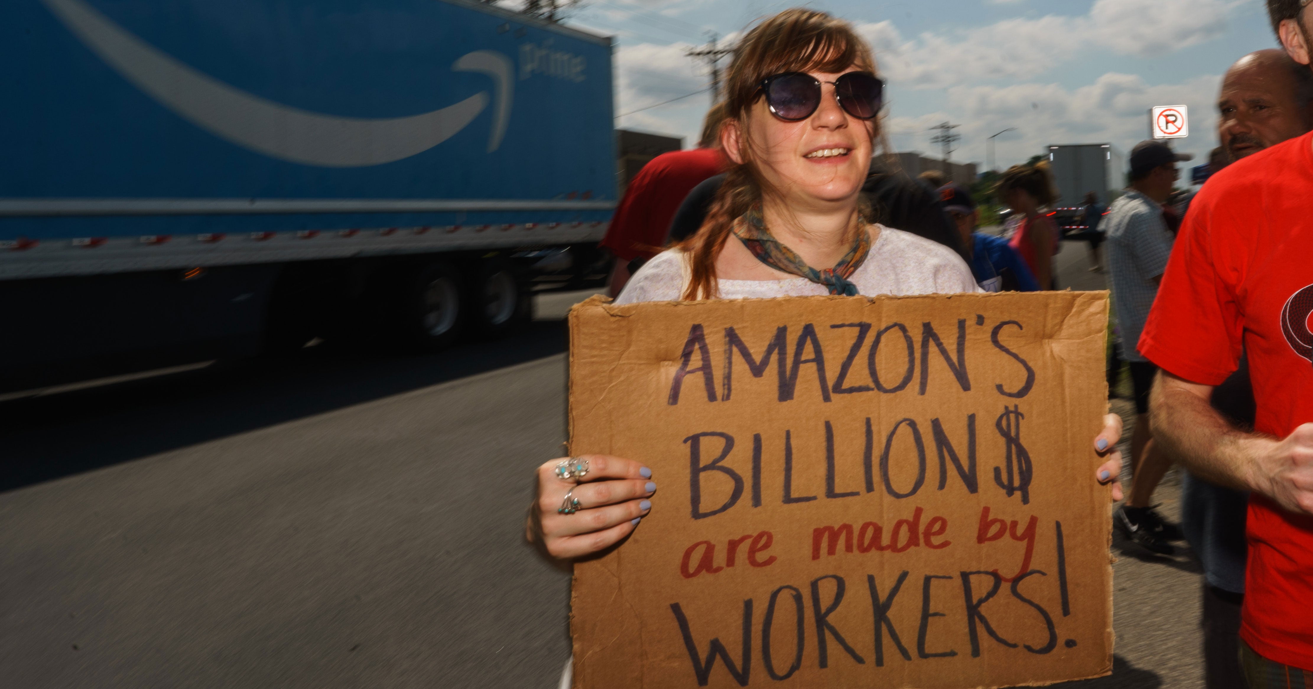 Gig Workers At Target & Amazon Continue Strike In US