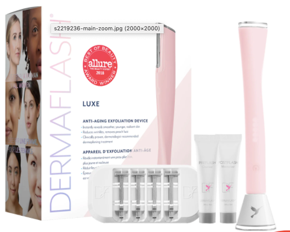 Dermaflash + Dermaflash Dermaplaning Exfoliation Device