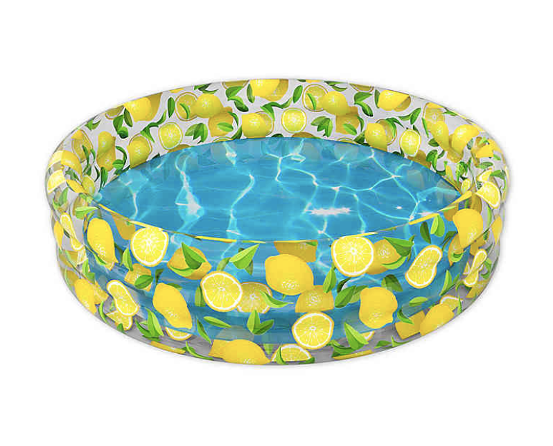 Pool Candy + Lemon Sunning Pool