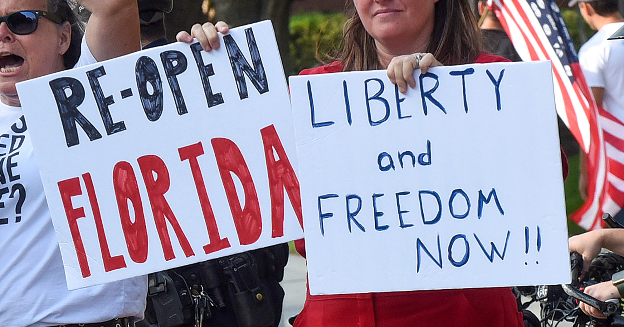 Did Florida Gym Protestors Disprove Their Own Point?