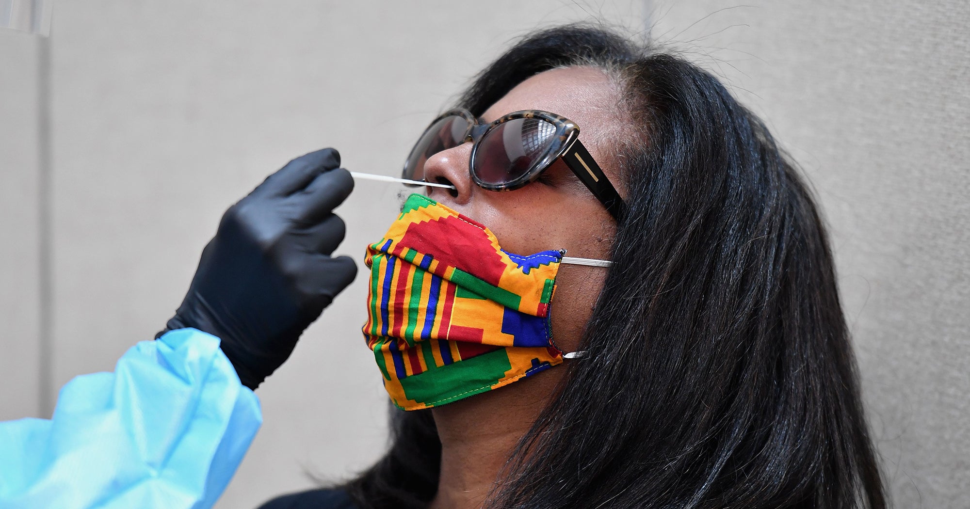 New COVID-19 Test Lets People Do Nasal Swabs At Home