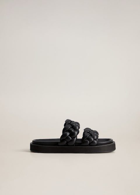 Mango + Platform Braid Sandal