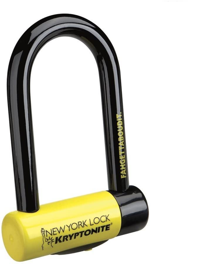 Kryptonite + New York Lock Standard 16mm U-Lock Bicycle Lock with ...