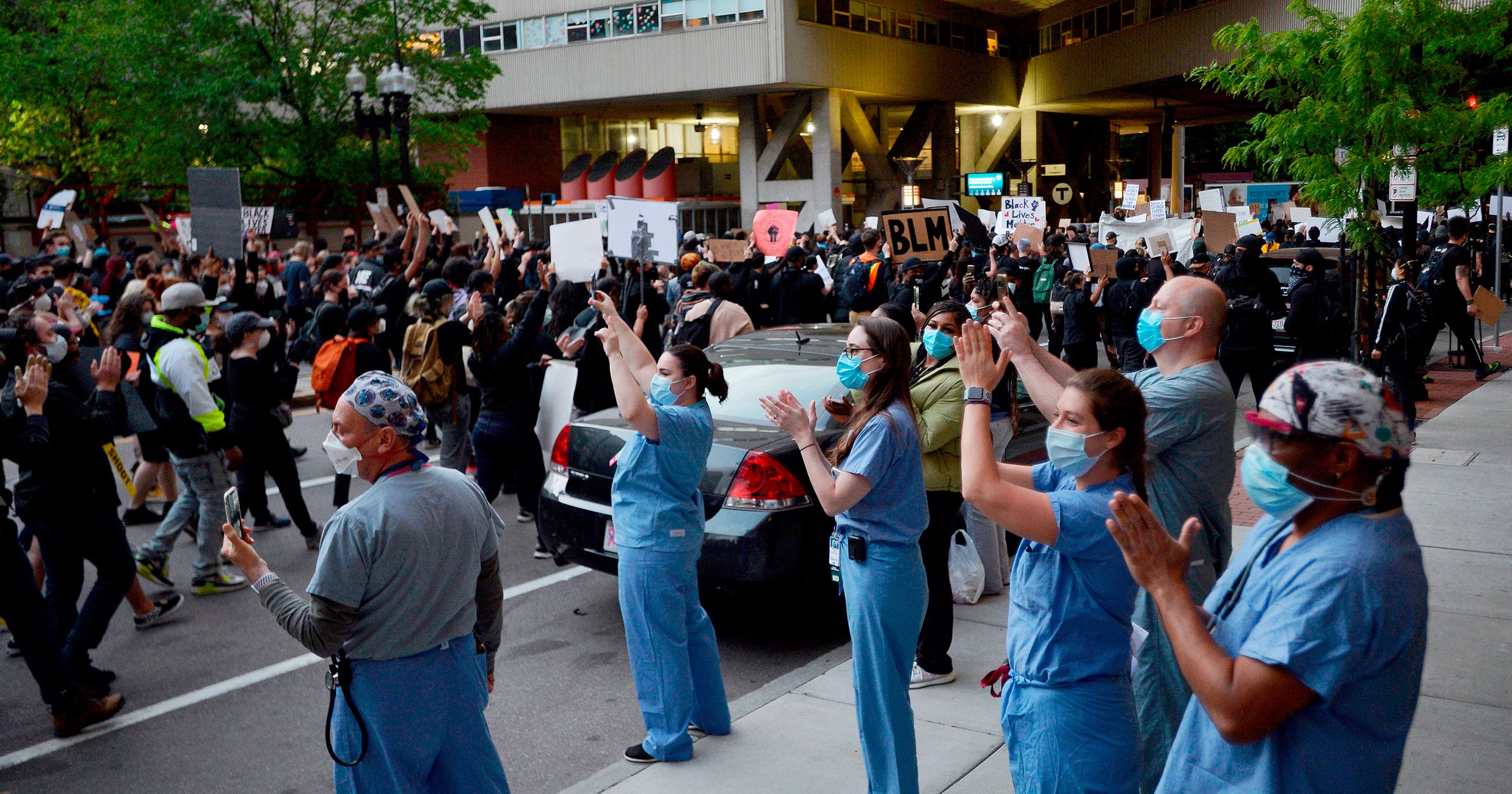How Nurses Are Responding To Black Lives Matter Protest