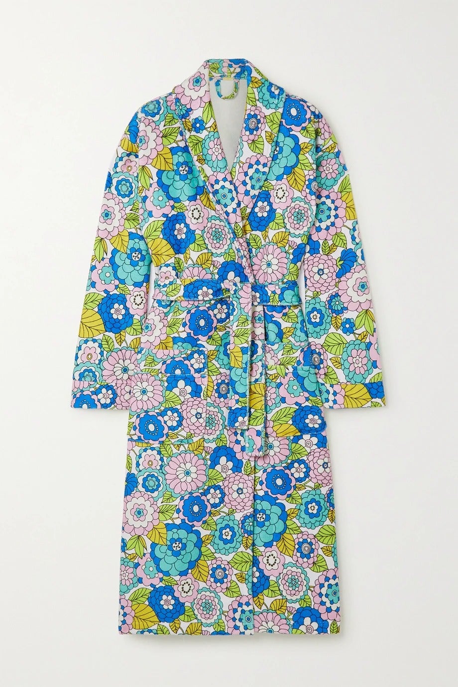 Dodo Bar Or + Luba Floral-Print Terry Robe