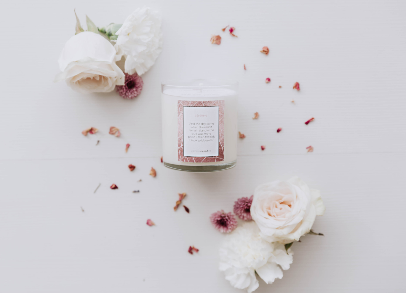 Kintsugi Candle Co. + Blossom Candle