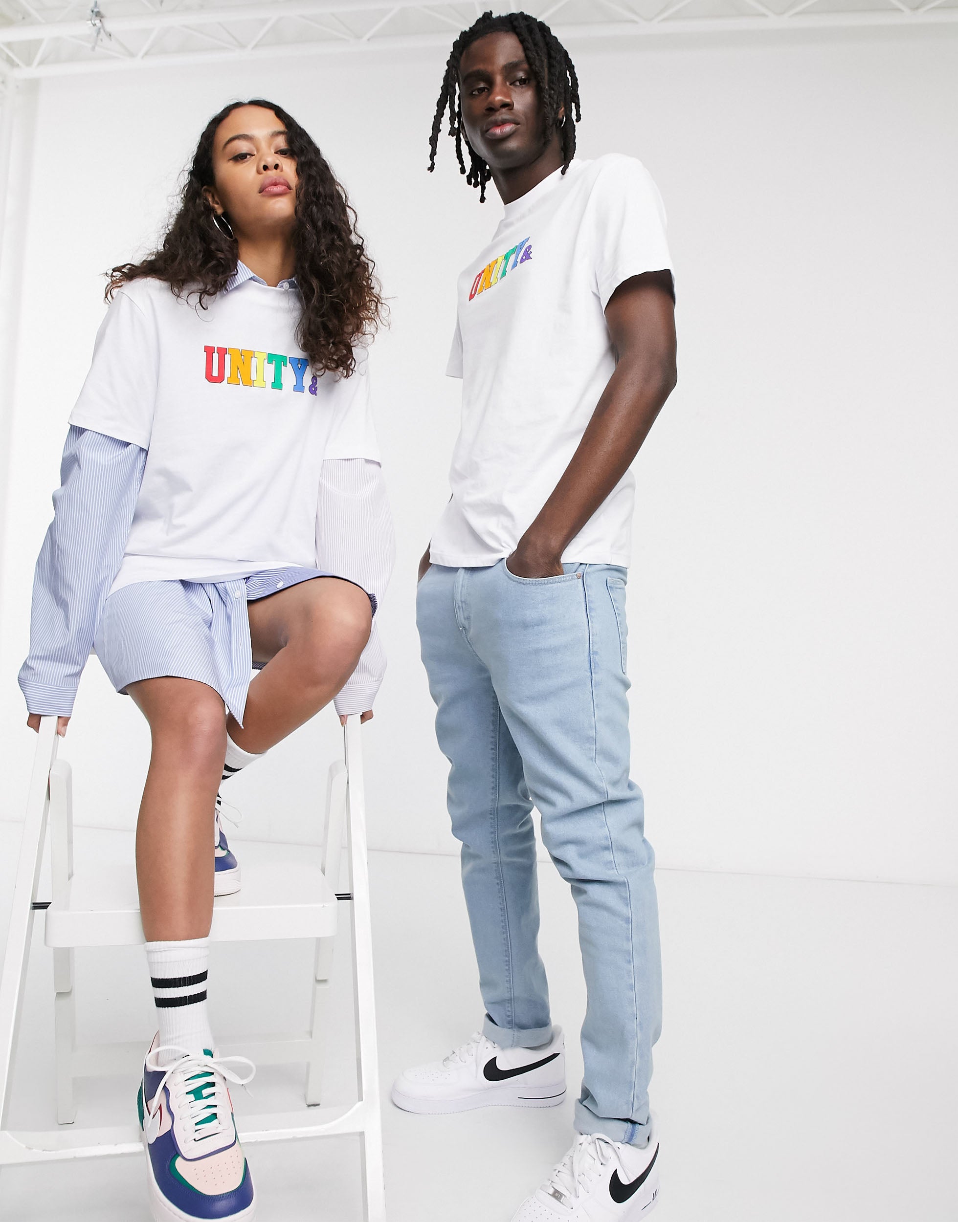 ASOS x GLAAD + Unisex T-Shirt With Unity Logo
