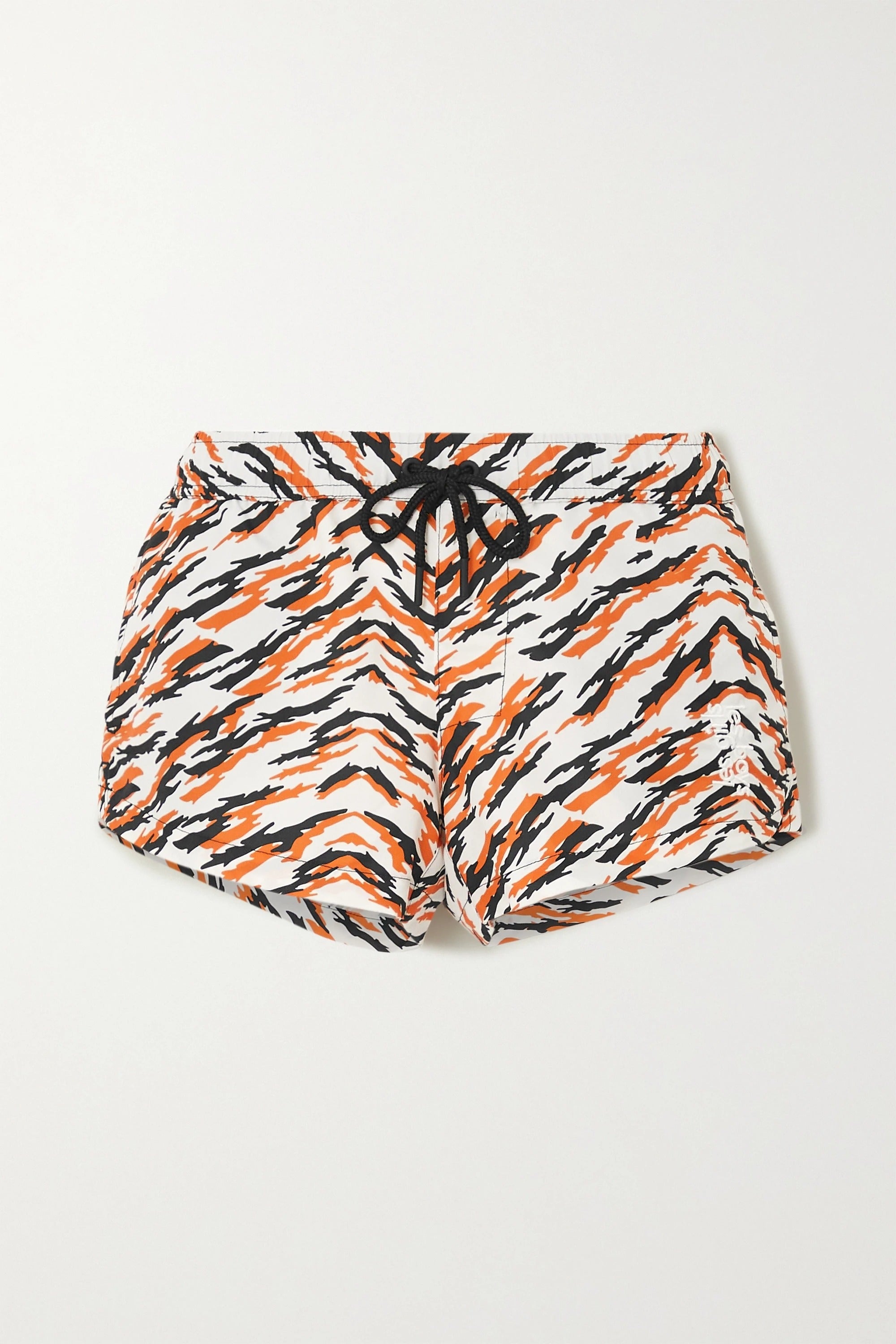 Les Girls Les Boys + Tiger Print Swim Shorts