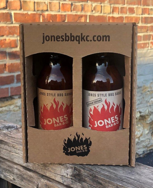JONES BAR-B-Q + JONES BAR-B-Q 2 PACK SAUCE GIFT SET ORIGINAL & COCONUT ...