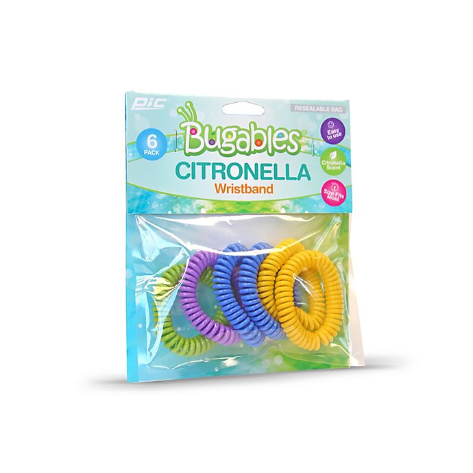 Pic + Bugables Mosquito Repellent Bands (Set of 6)