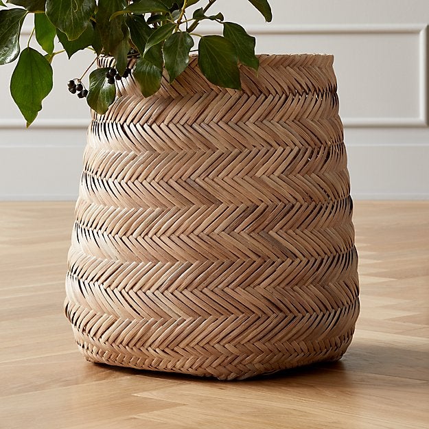 CB2 + Oliver Rattan Basket