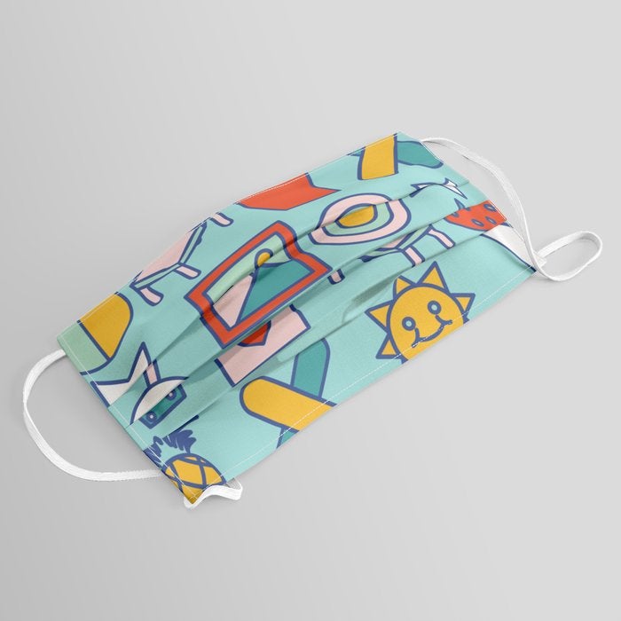 Rêves & Histoires + Summer vacation Face Mask