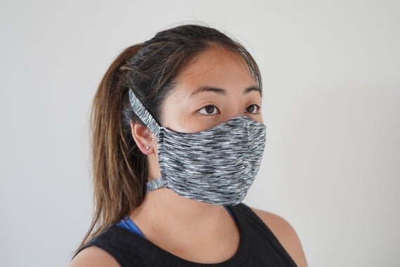 MoonMadeBoutique + Athletic Sweat Wicking Face Mask