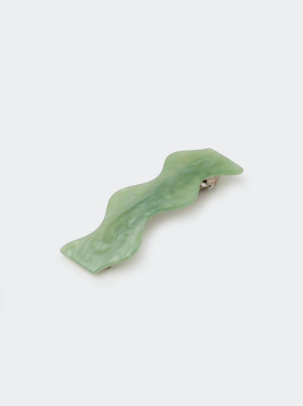 Kitri + Mint Wavy Hair Clip