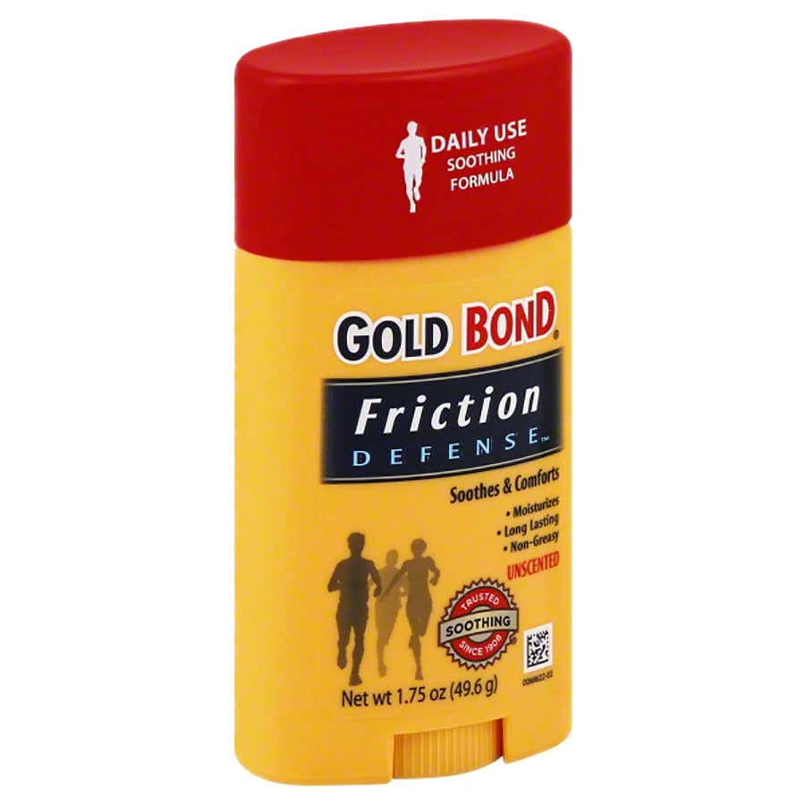 gold bond + Friction Defense Stick Unscented