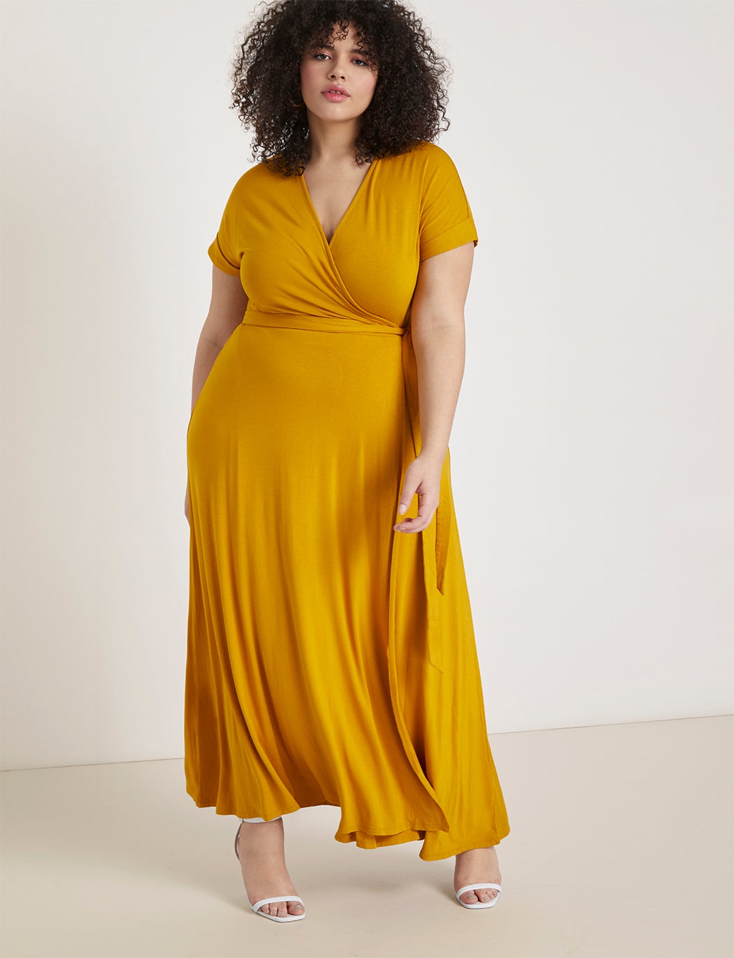 Eloquii Maxi Wrap Dress
