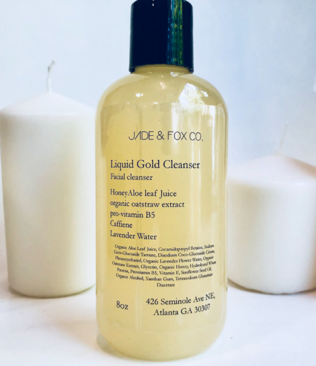 Jade & Fox Co. + Liquid Gold Facial Cleanser