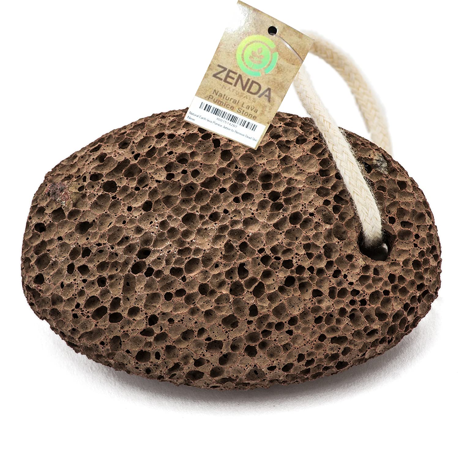 Zenda Naturals + Natural Earth Lava Pumice Stone for Foot Callus