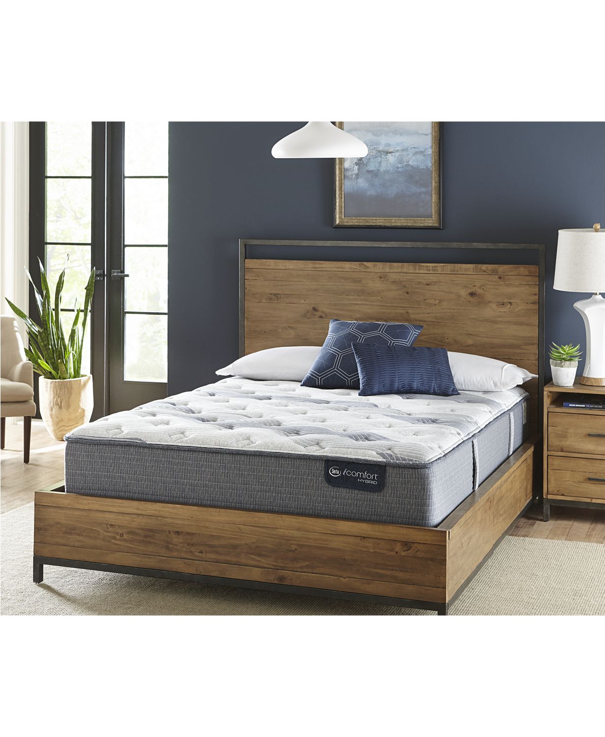 Serta iComfort by Blue Fusion 100 12 Hybrid Firm Mattress