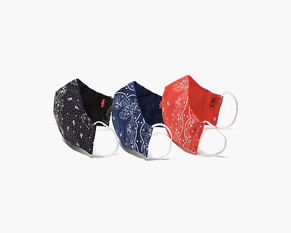 Levi’s + Reversible Printed Face Mask (3 Pack)