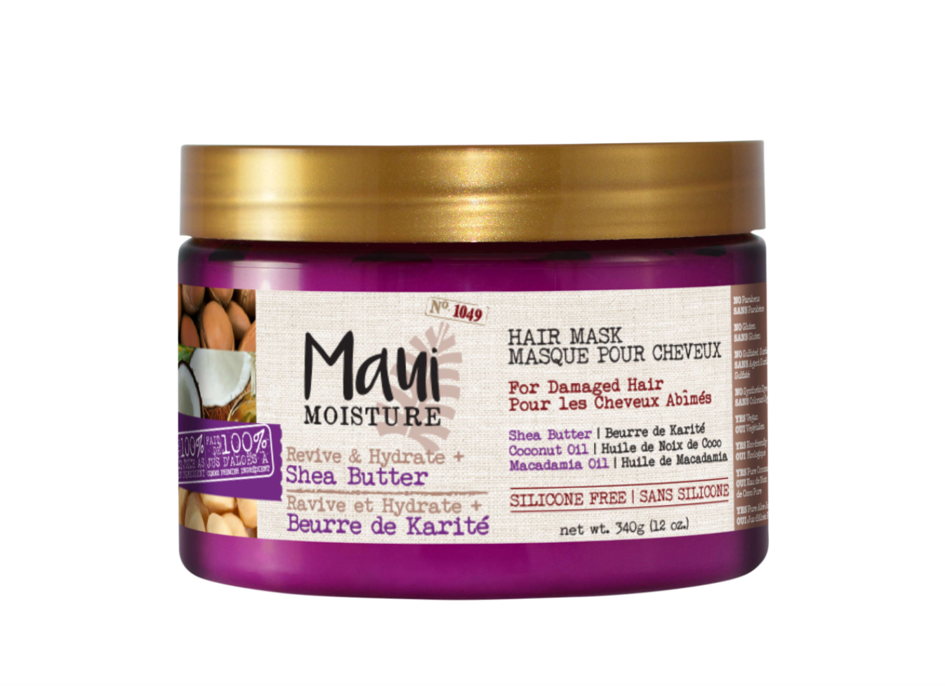 Maui Moisture + Heal & Hydrate + Shea Butter Hair Mask