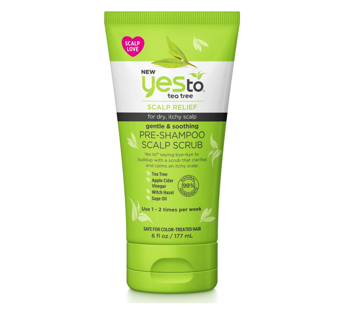 Yes To + Tea Tree Gentle & Soothing Pre-Shampoo Scalp Scrub