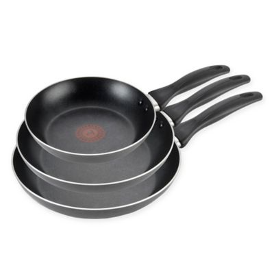 TFAL + Nonstick Aluminum 3-Piece Pan Set