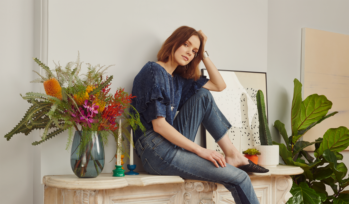 Universal Thread Denim Line Look Book, Styling Idea